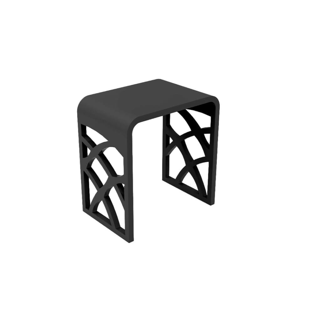 Shower Stool With Designer Cutouts - ICO Bath