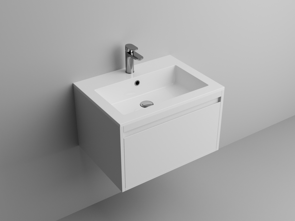 Square Vanity Sink Top - ICO Bath