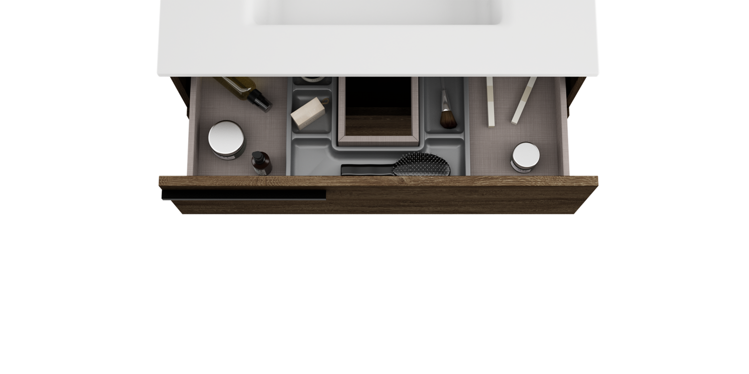 Accent 31" Two Drawer Wall-Mounted Vanity - ICO Bath