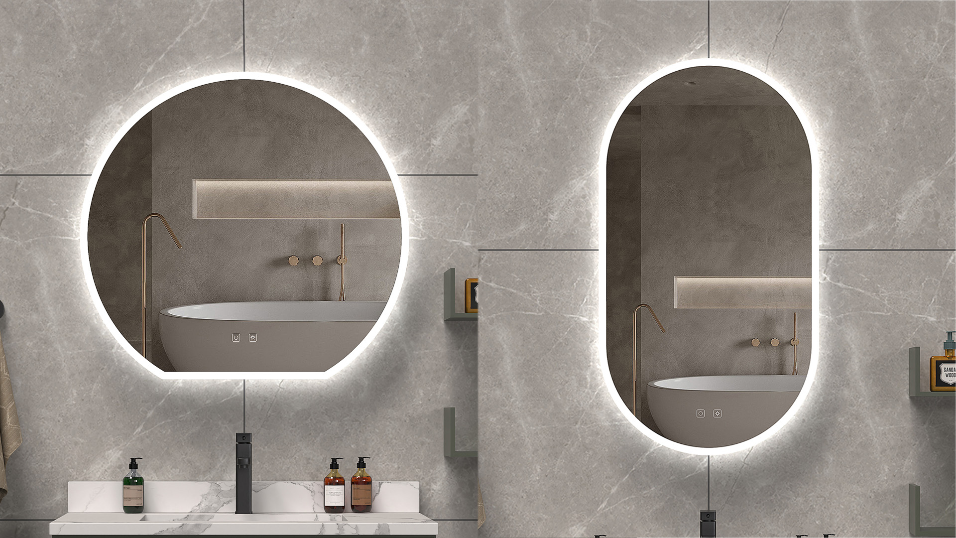 5 Reasons Why LED Mirrors Are Essential in Modern Bathrooms - ICO Bath