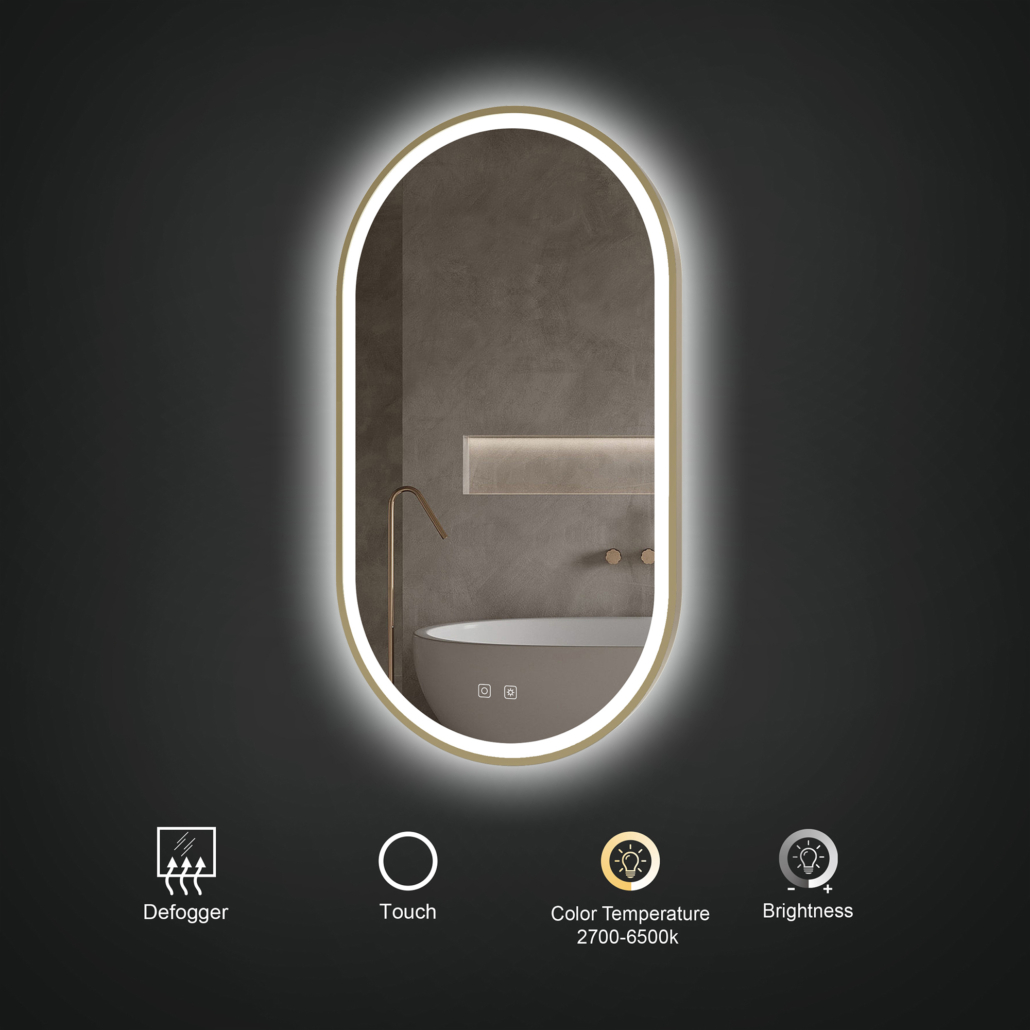 Kiara LED Mirror - ICO Bath