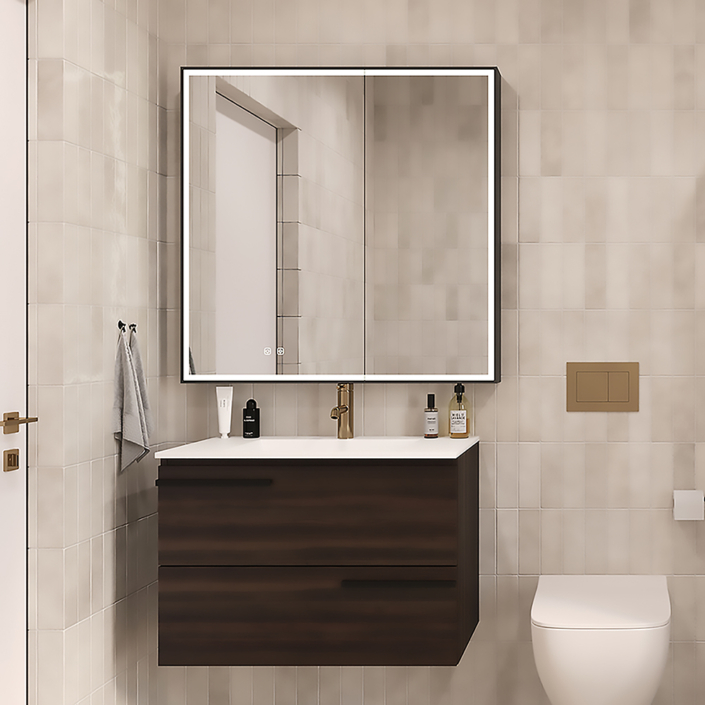 Gemma 30"x36" LED Mirror - ICO Bath